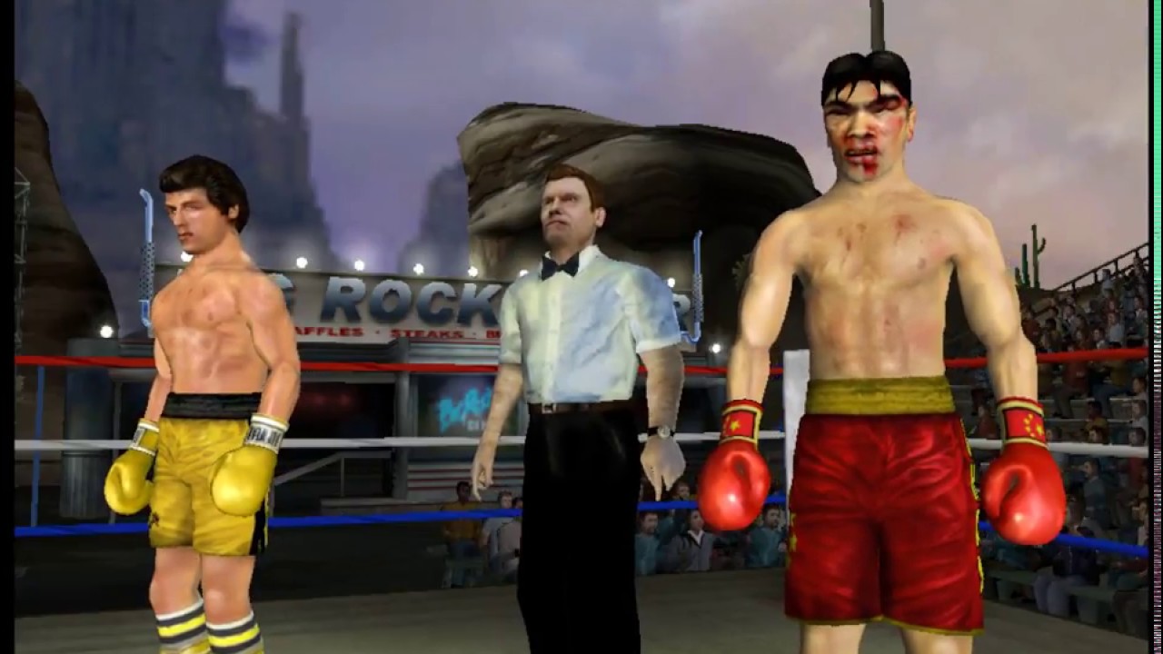 Rocky 2002 (Gamecube) Rocky III vs Joe Chan (Movie Mode) - YouTube