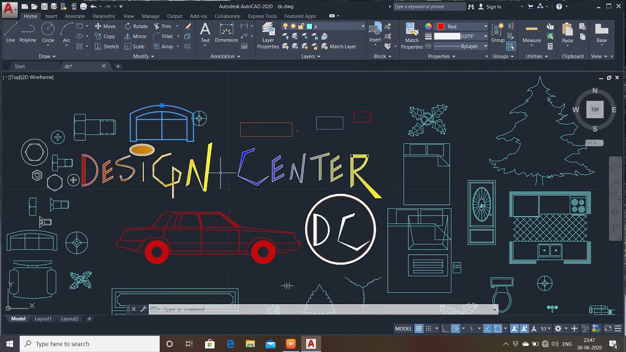 HOW TO USE DESIGN CENTER ADCENTER COMMAND IN AUTOCAD COMPLETE how-to-use-design-center-adcenter-command-in-autocad-complete