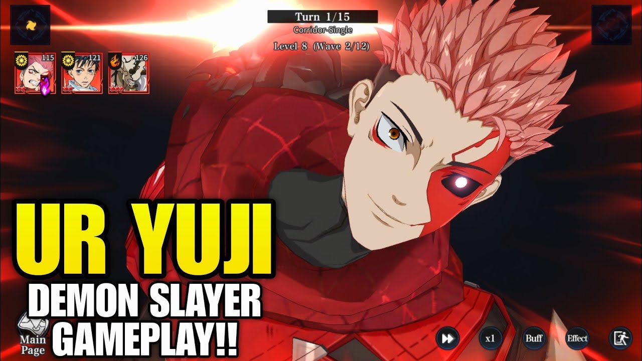 UR Yuji DEMON SLAYER Style Gameplay! | Jujutsu Kaisen Duel/Sorcerer ...