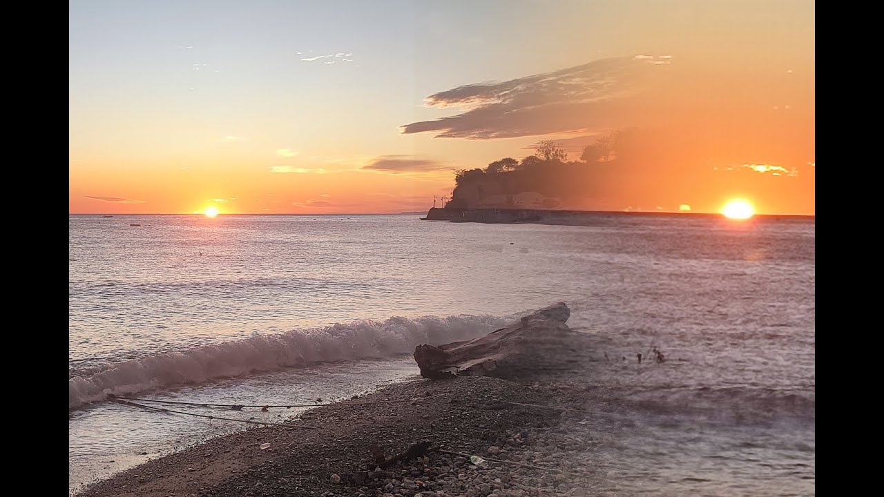Sunset di Tepi Pantai Hiu Paus Botubarani - YouTube