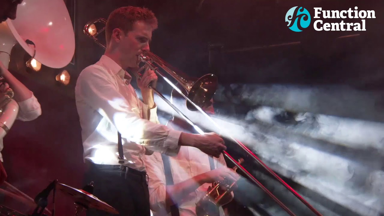The DBs | Modern Brass Band | London Hire from Function Central - YouTube