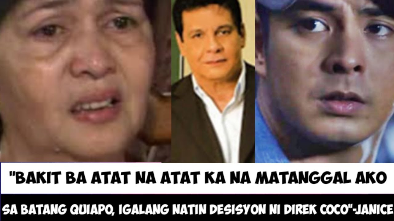 JANICE JURADO TSUTSUGIIN NA RAW SA BATANG QUIAPO DAHIL SA REBELASYON ...