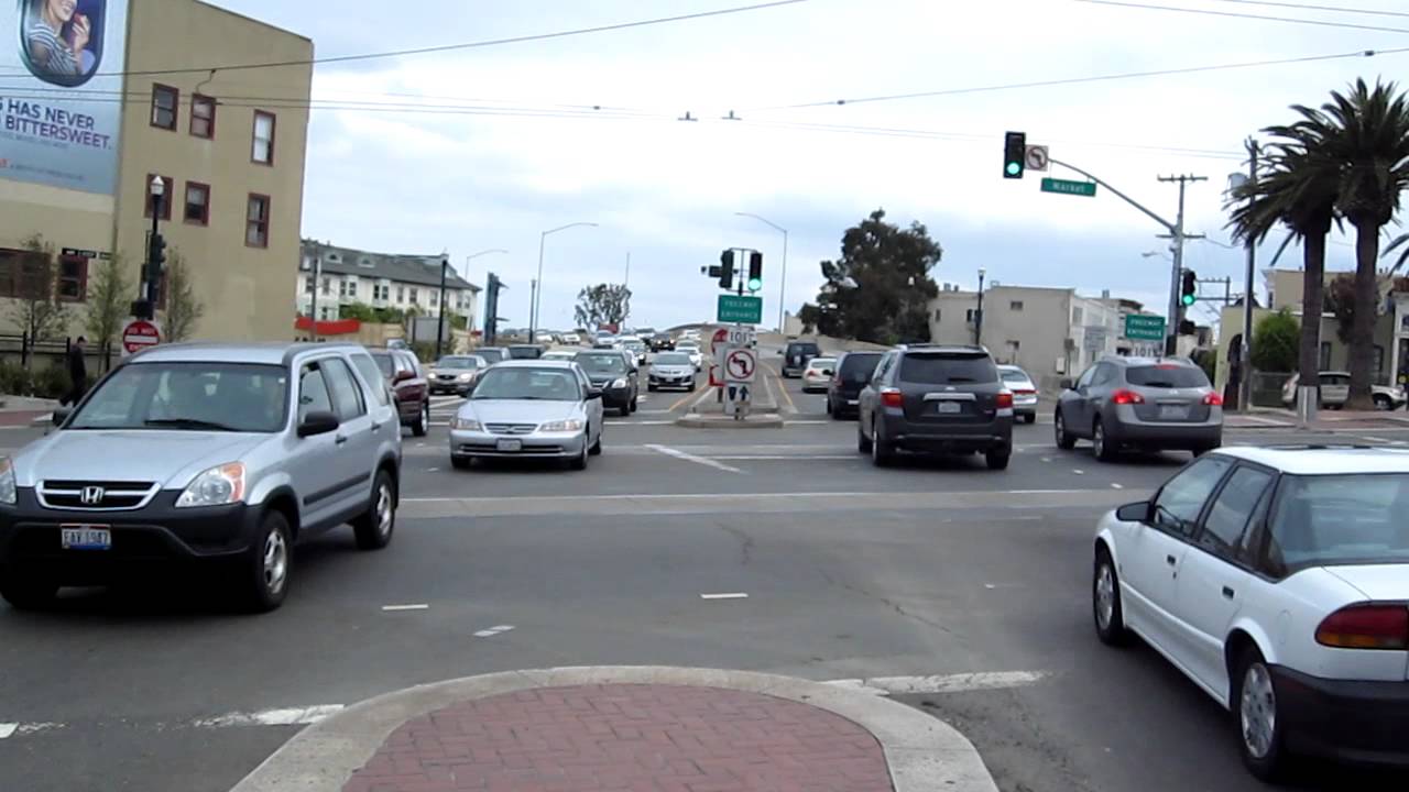 Octavia Boulevard & Market Street San Francisco California - YouTube