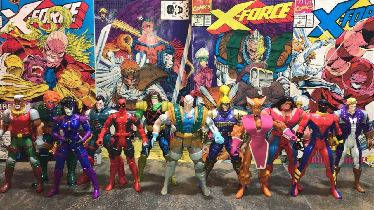 90’s X-FORCE Team ToyBiz!! - YouTube