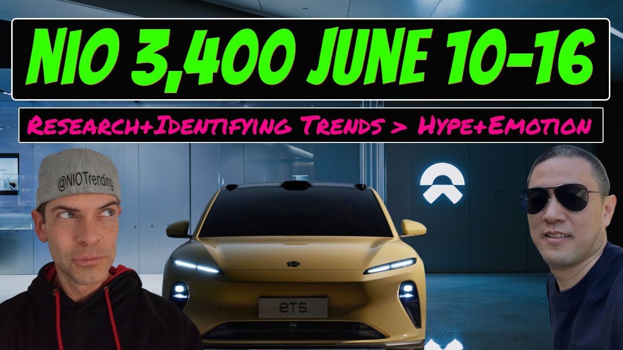 NIO 3,400 ins reg June 10-16😉 #nio #future #niostock - YouTube