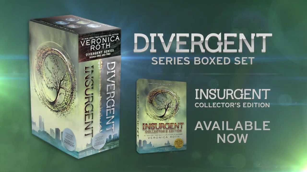 Divergent Series Boxed Set & Insurgent Collector's Edition - YouTube