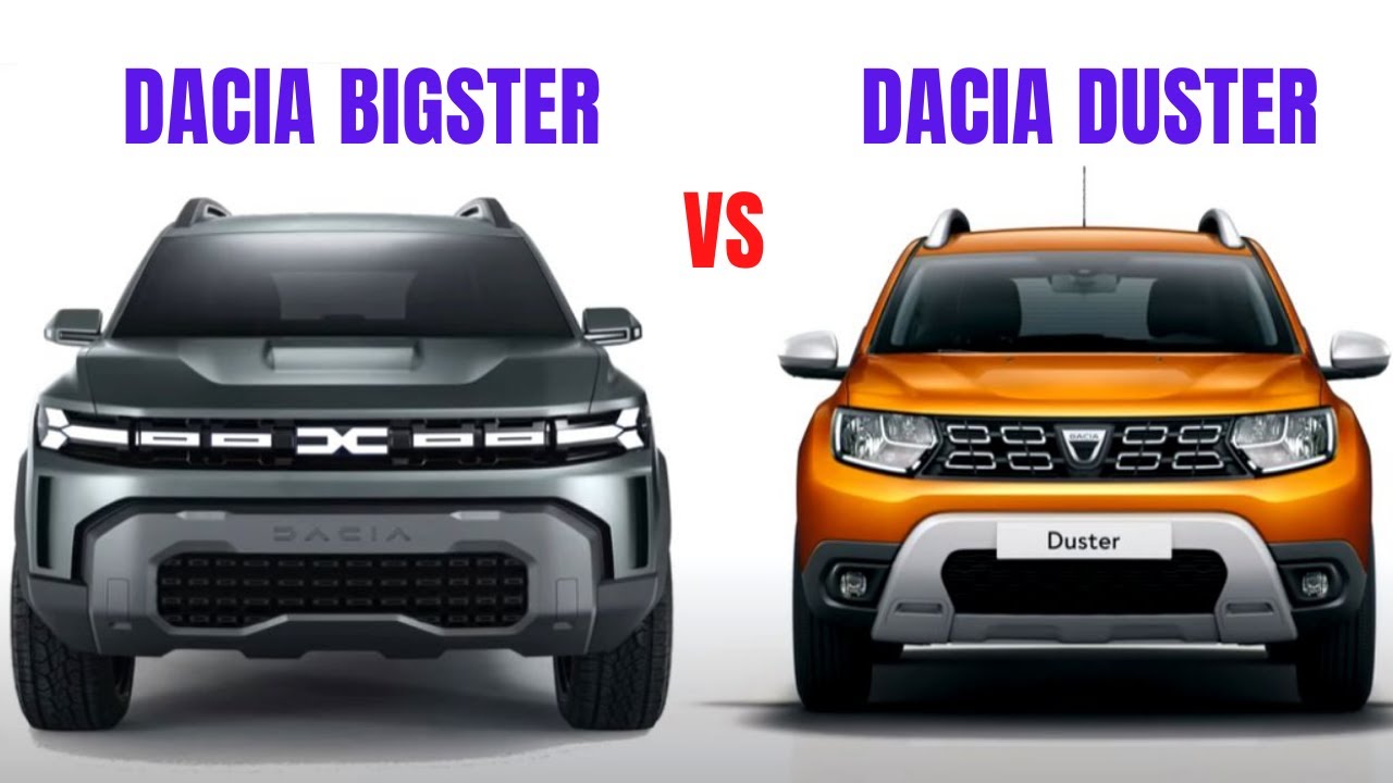 Dacia Bigster 2024 vs Dacia Duster 2023 - The 2 brothers! - YouTube