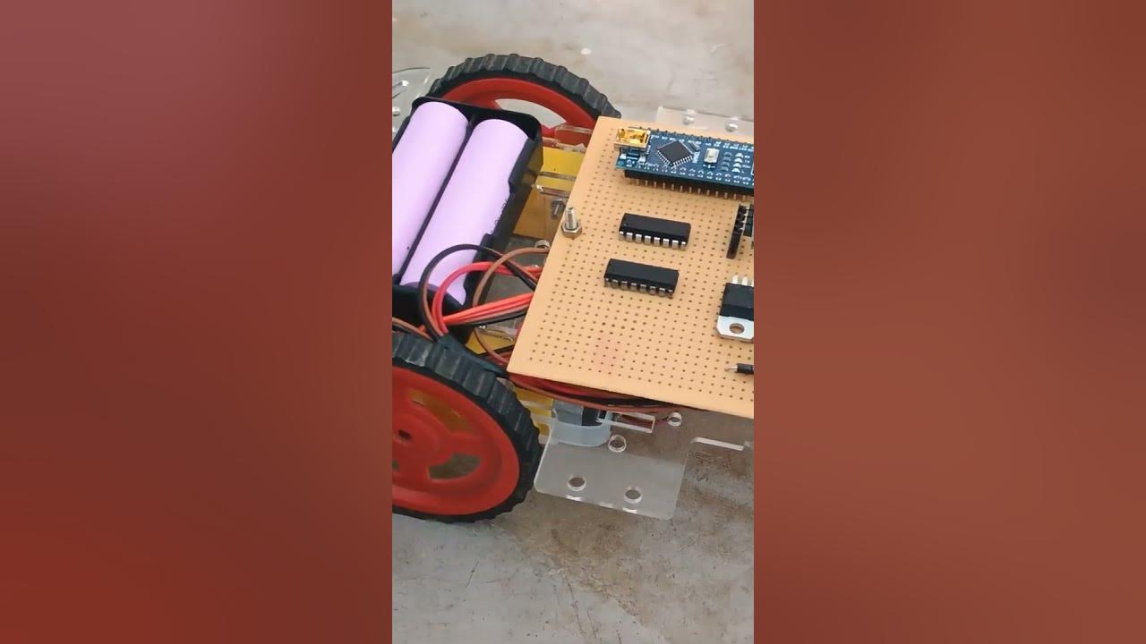 blutooth based floor cleaner robot using Arduino and blutooth..#arduino #anirudh - YouTube