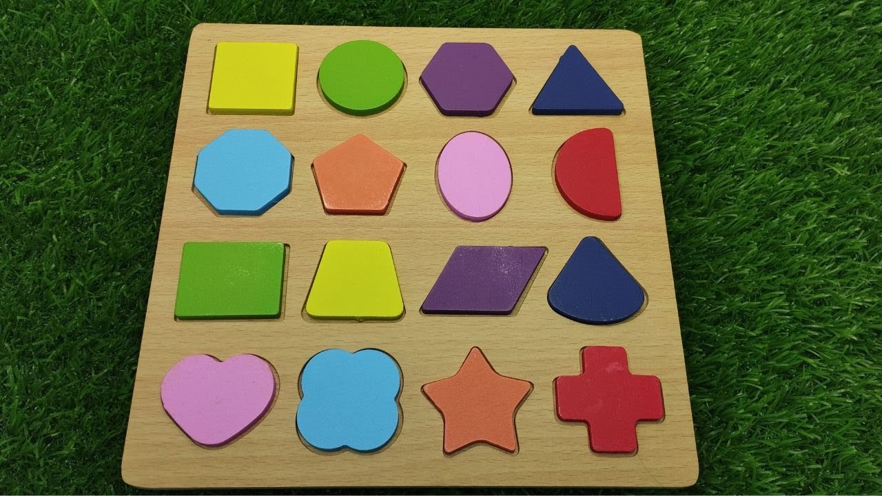 shapes puzzle, Best Learn Shapes and Counting 1 to 10 with puzzle ...