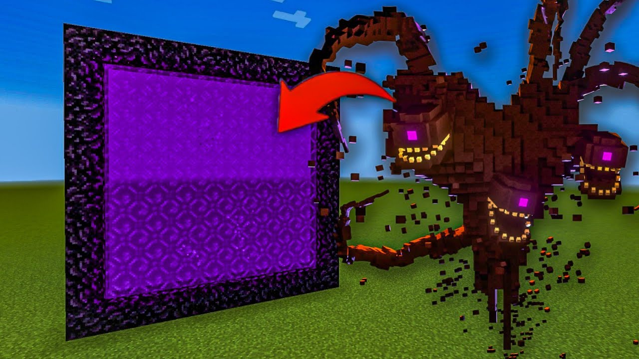How to Make A Portal To The Wither Storm Dimension in Minecraft! - YouTube