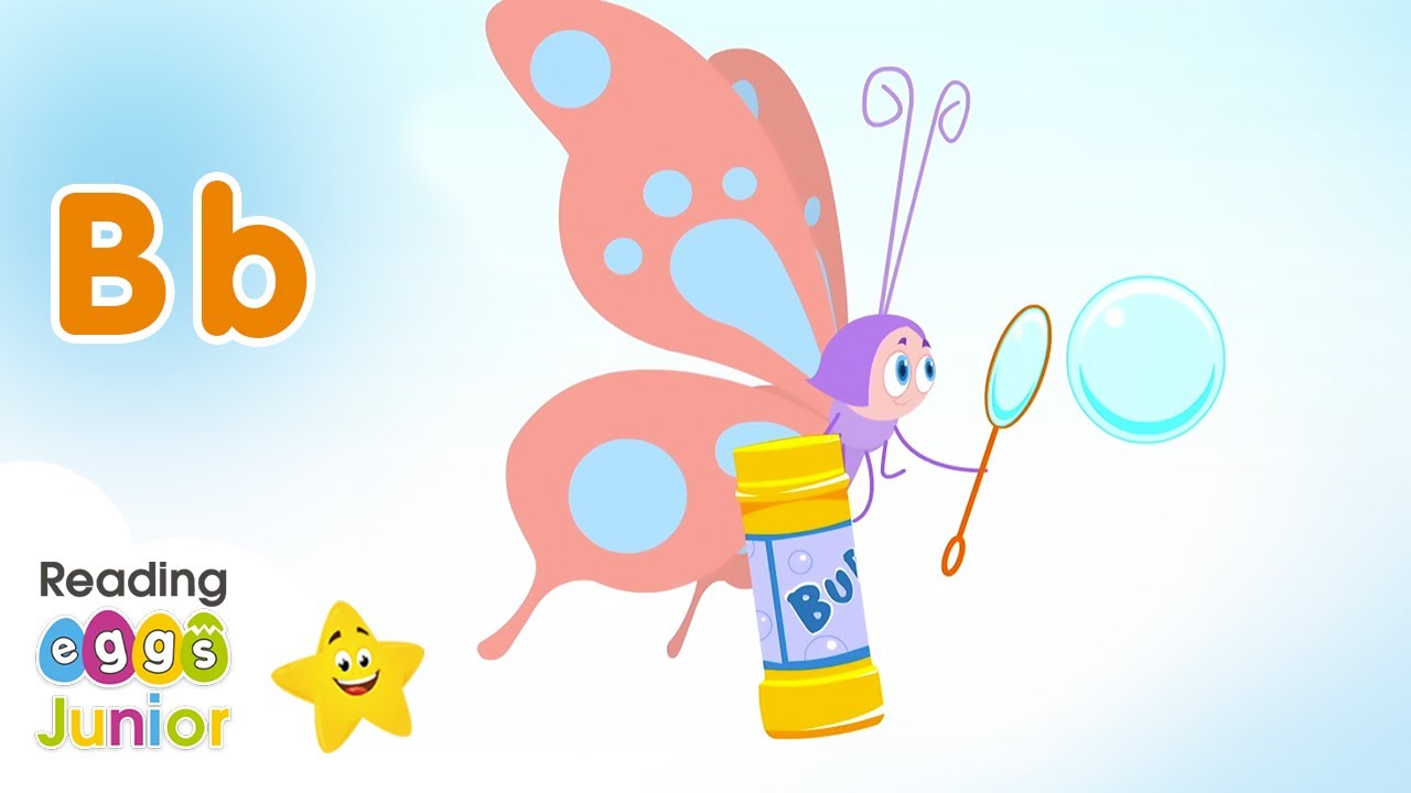 Bella the Butterfly 🦋 Letter B 🔤 Learning Letters | Kids Cartoons - YouTube