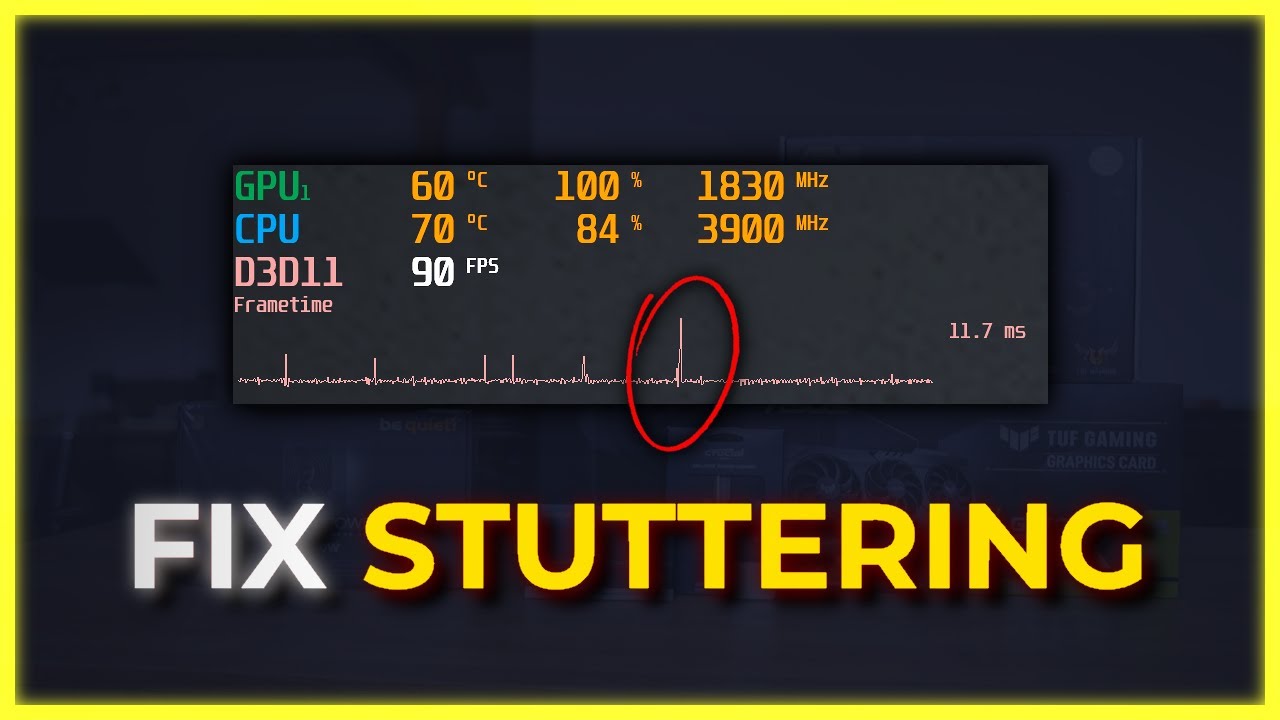 Fix STUTTERS & LAG in any video game - YouTube
