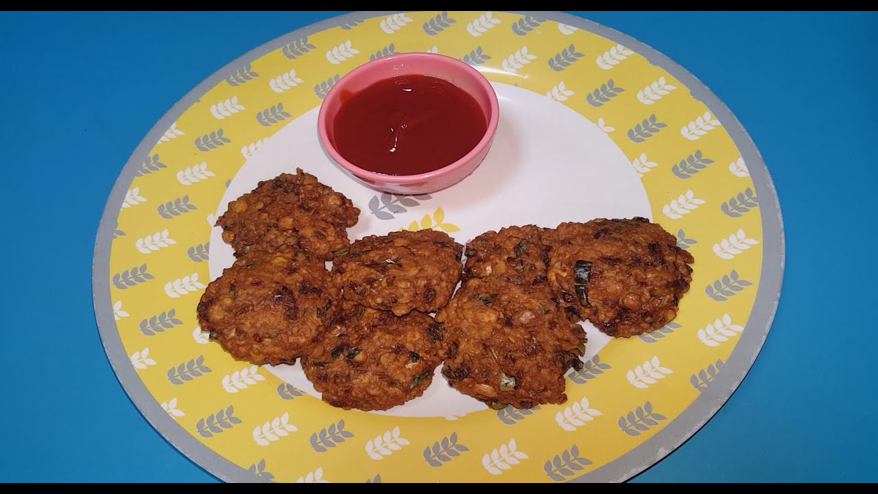 Ambode Recipe | Crispy Masala Vada Recipe | Chana Dal Masala Vada ...