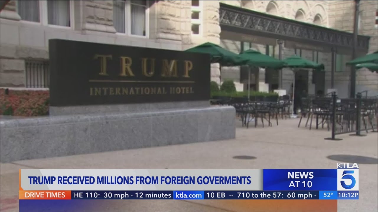 Trump businesses took in nearly $8 million from foreign governments ...