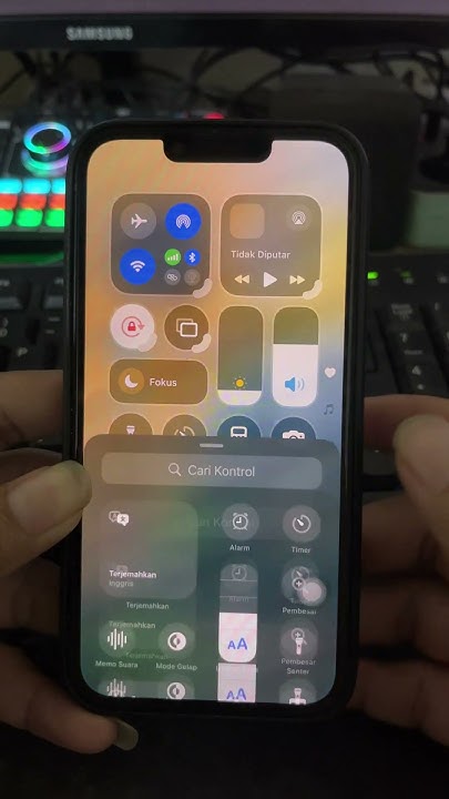 Cara Mengaktifkan Perekam Layar di Iphone IOS 18.3.1 Keatas 2025 - YouTube