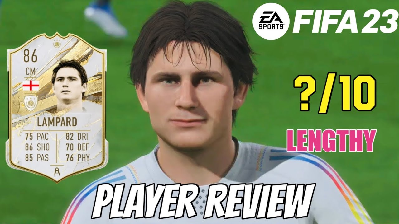 FRANK LAMPARD (86) BASE ICON ! PLAYER REVIEW | FIFA 23 ULTIMATE TEAM ...