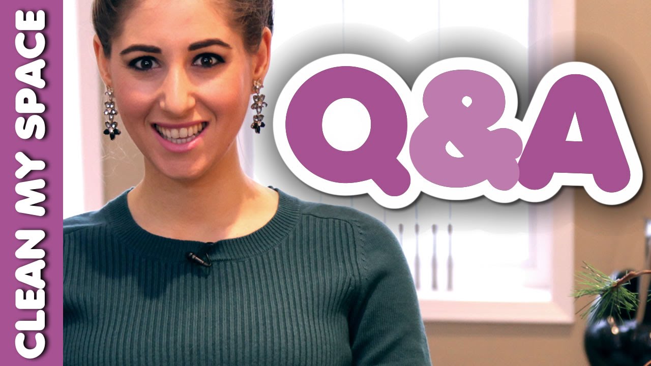 Q&A with Melissa Maker (Clean My Space) - YouTube