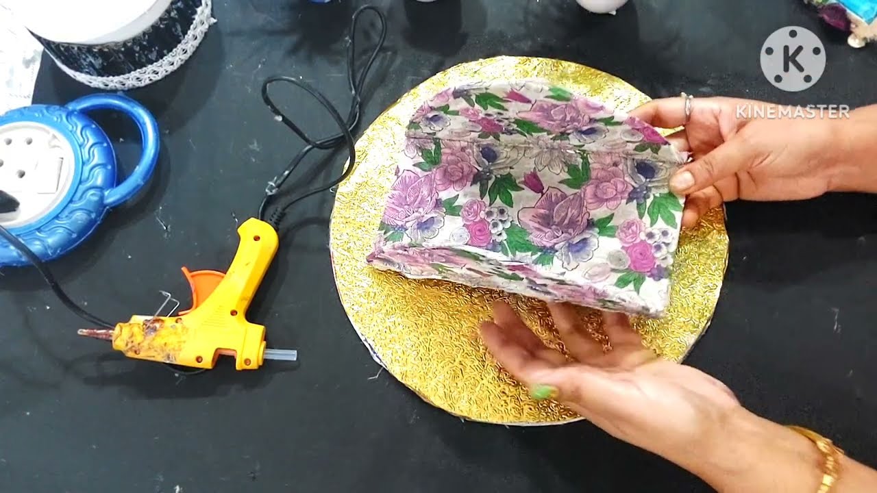 EASY DIY Tissue Paper Holder IPaper Napkin Holder | CardboardCrafts I ...
