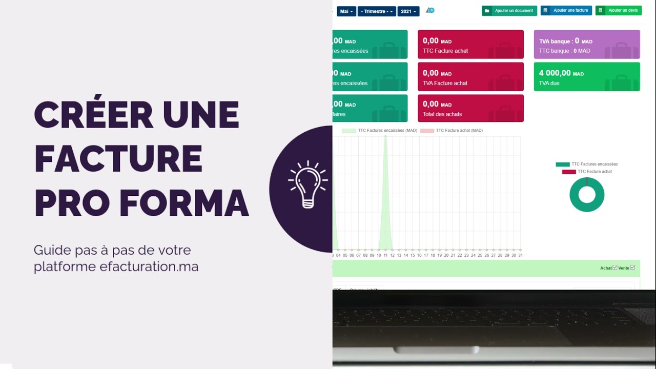 Comment créer une facture proforma? Simple et rapide - YouTube