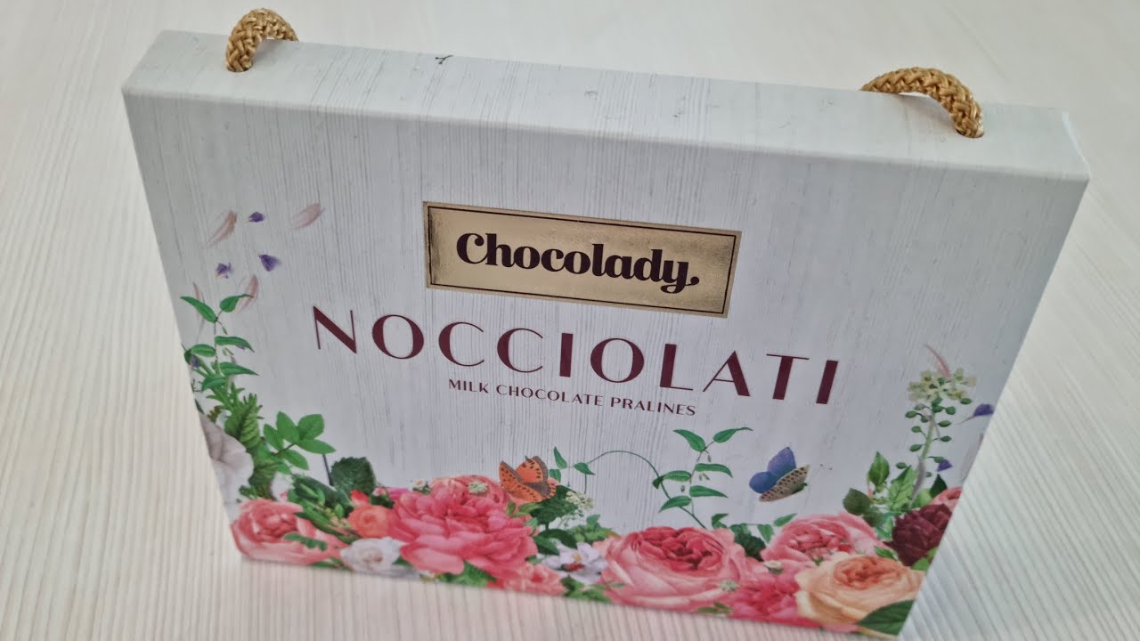 Chocolady Nocciolati Milk Chocolate Pralines Unboxing 2022 - YouTube