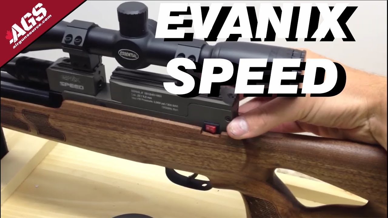 Evanix Speed .22 cal - Semi/Full Auto - YouTube