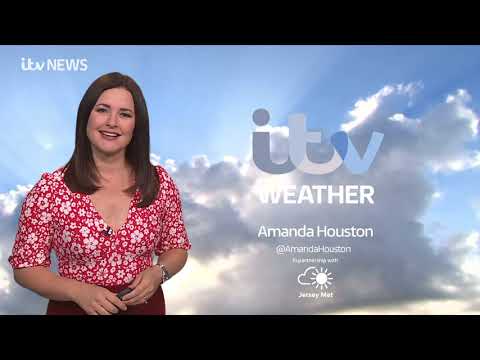 Amanda Houston - Channel & London ITV Weather 24th July 2020 - YouTube