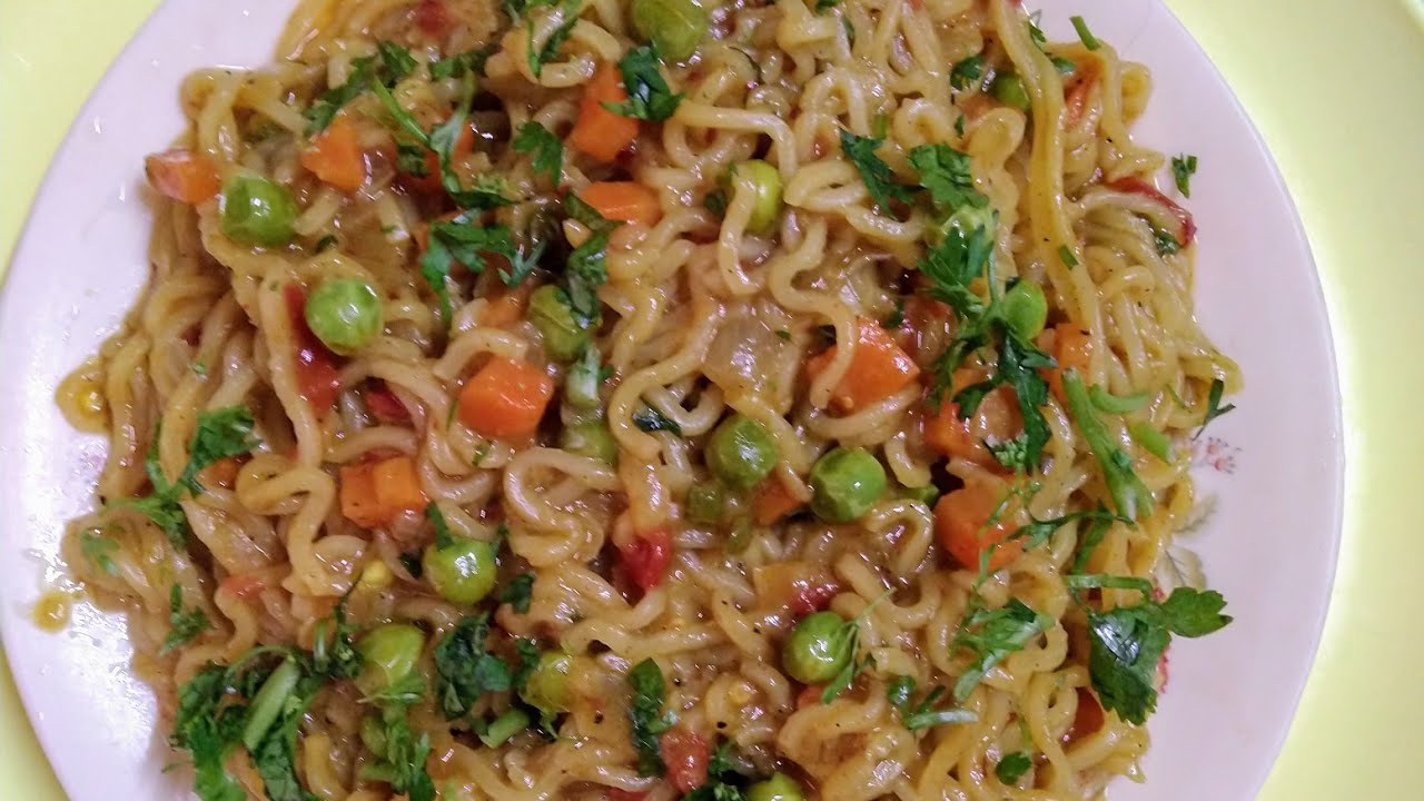 Spicy Masala Maggie|ಸ್ಪೈಸಿ ಮಸಾಲ ಮ್ಯಾಗಿ|dry maggie masala| - YouTube