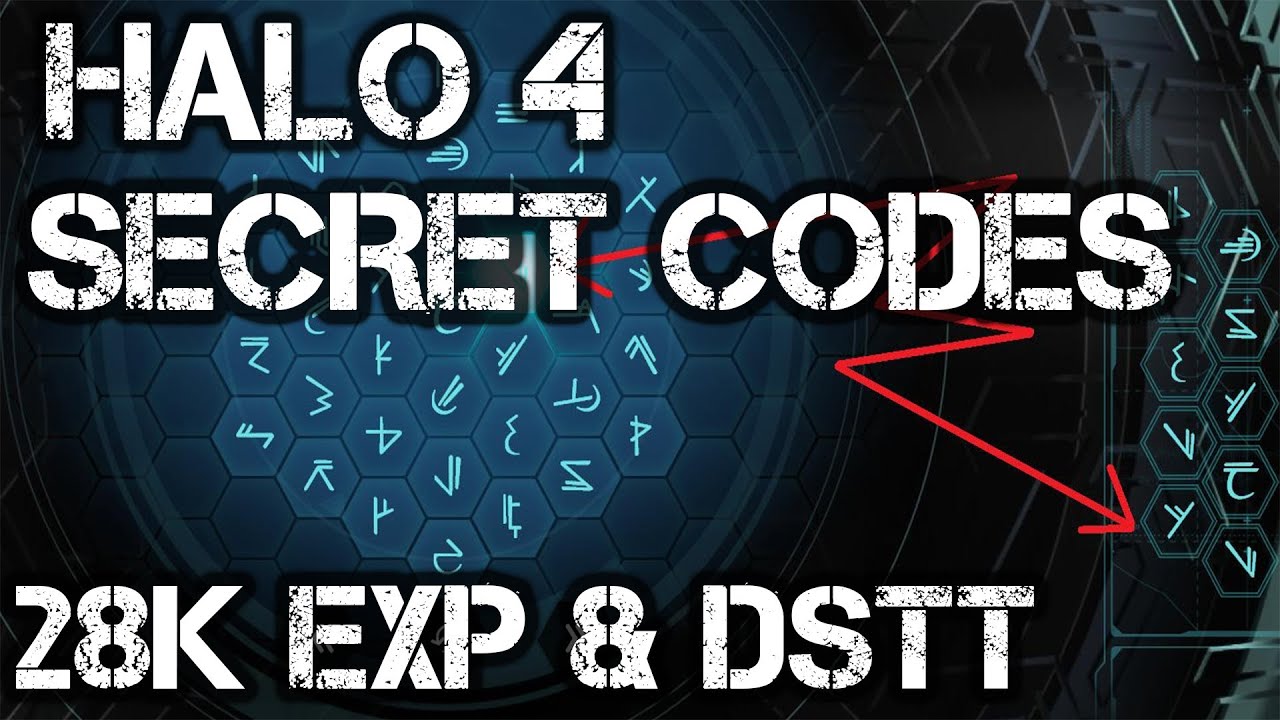 Halo 4 Codes - 27500 XP & DSTT ARMOUR! - YouTube