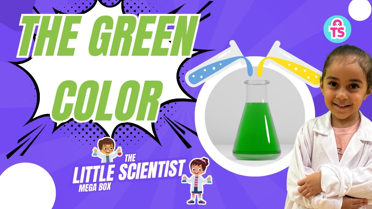 1 The Green Color Experiment | How to get Green Color | Easy exciting ...