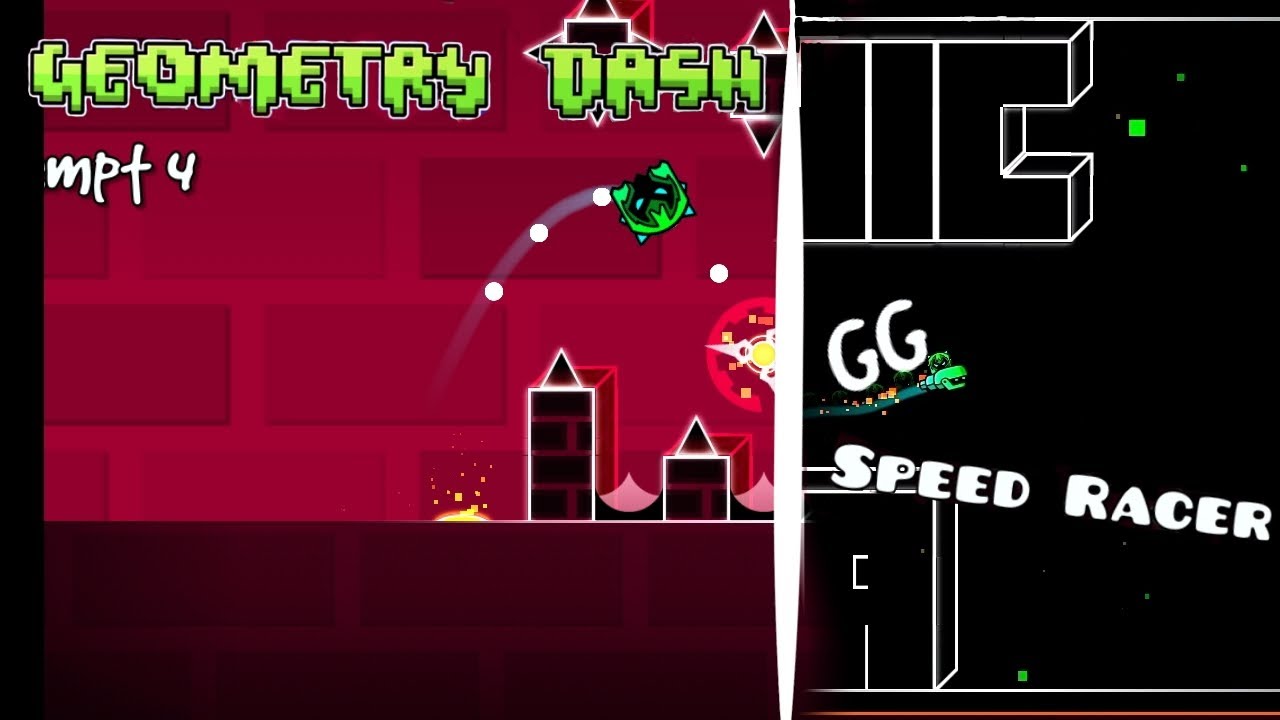 Geometry Dahs Speed Racer 0 - 100% - YouTube