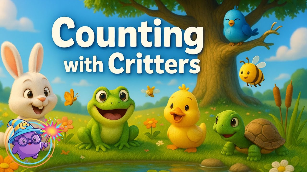 Counting with Critter Friends! | Learn Numbers 1 to 10 | Fun Kids Story ...