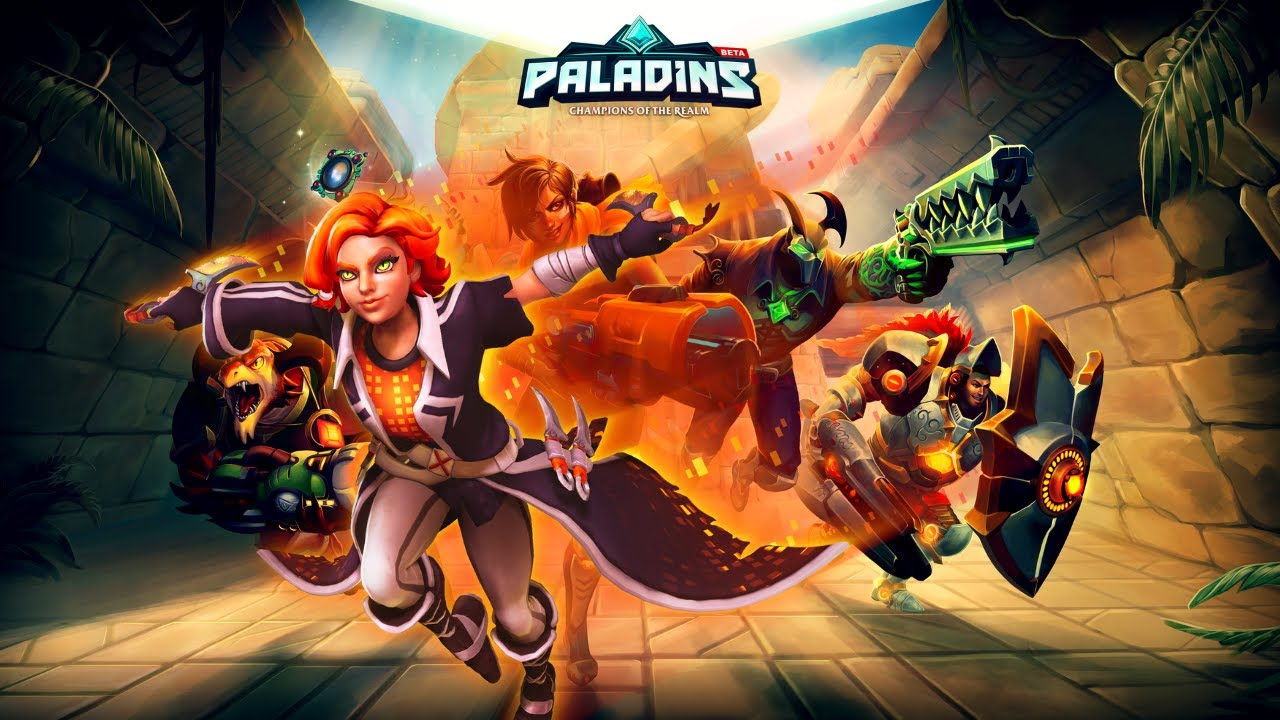 Paladins playing for the first time - YouTube