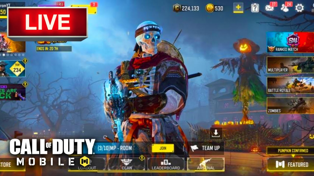 NAGA - GHOST OF WAR UNLOCKED | CODM LIVE STREAM - YouTube