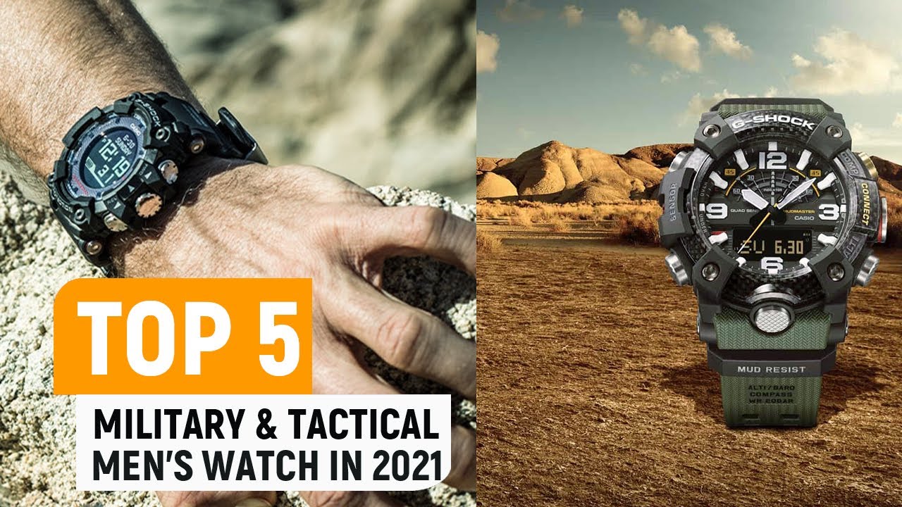 Top 5 Best Military And Tactical Watches for Men - YouTube