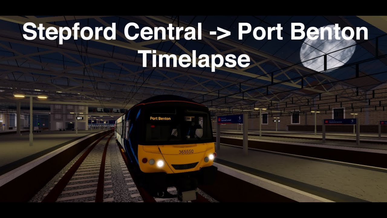 Stepford County Railway - Stepford Central to Port Benton Timelapse ...