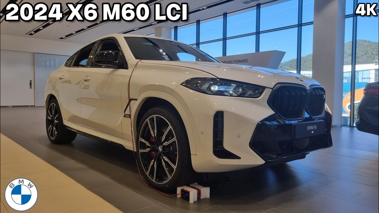 2024 BMW X6 M60 페이스리프트 내외관 살펴보기 | 2024 BMW X6 M60 LCI Facelift Walk ...