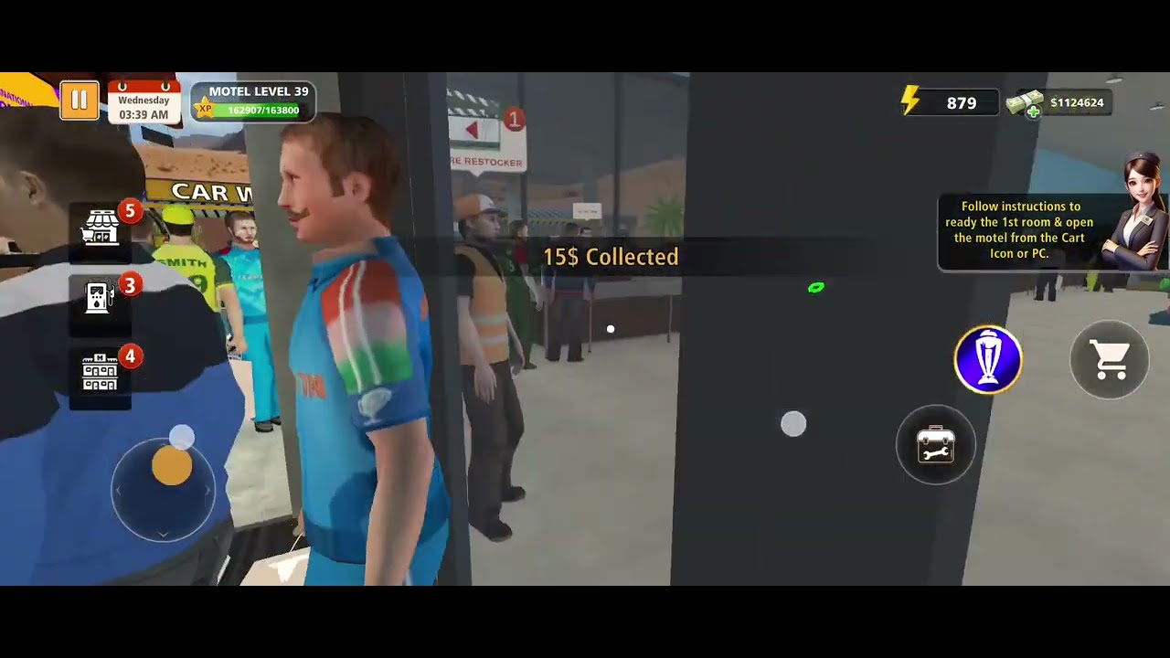 Motel simulator champion trophy teams arrive in my motel #motel # ...