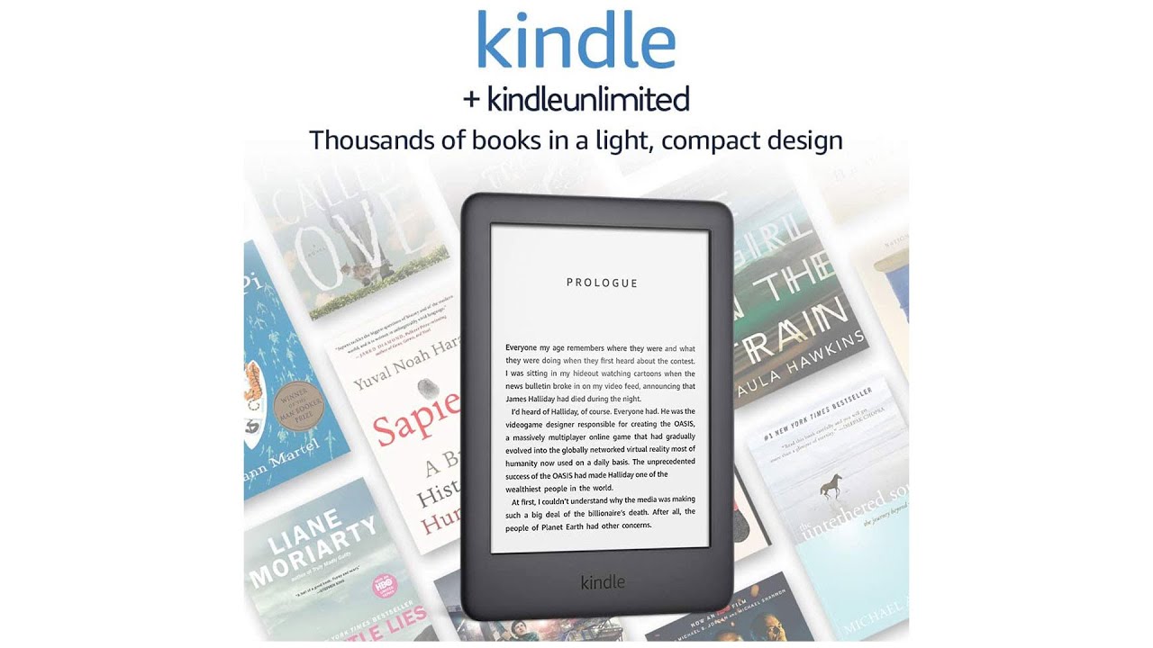 Kindle Now with a Built in Front Light Black Ad Supported + Kindle ...