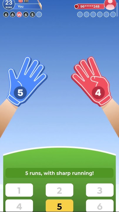 HAND CRICKET GAME|| #shorts #games #cricket #hand game - YouTube