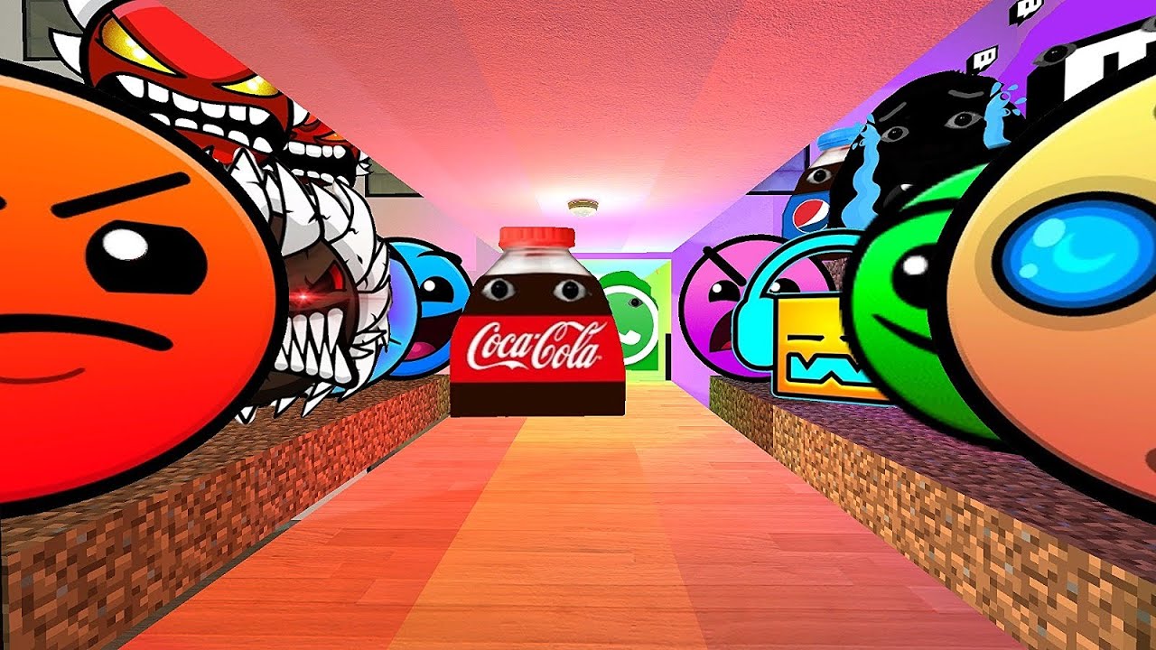 Angry Munci Multiverses, Geometry Dash Emojis And Lobotomy Dash Nextbot ...