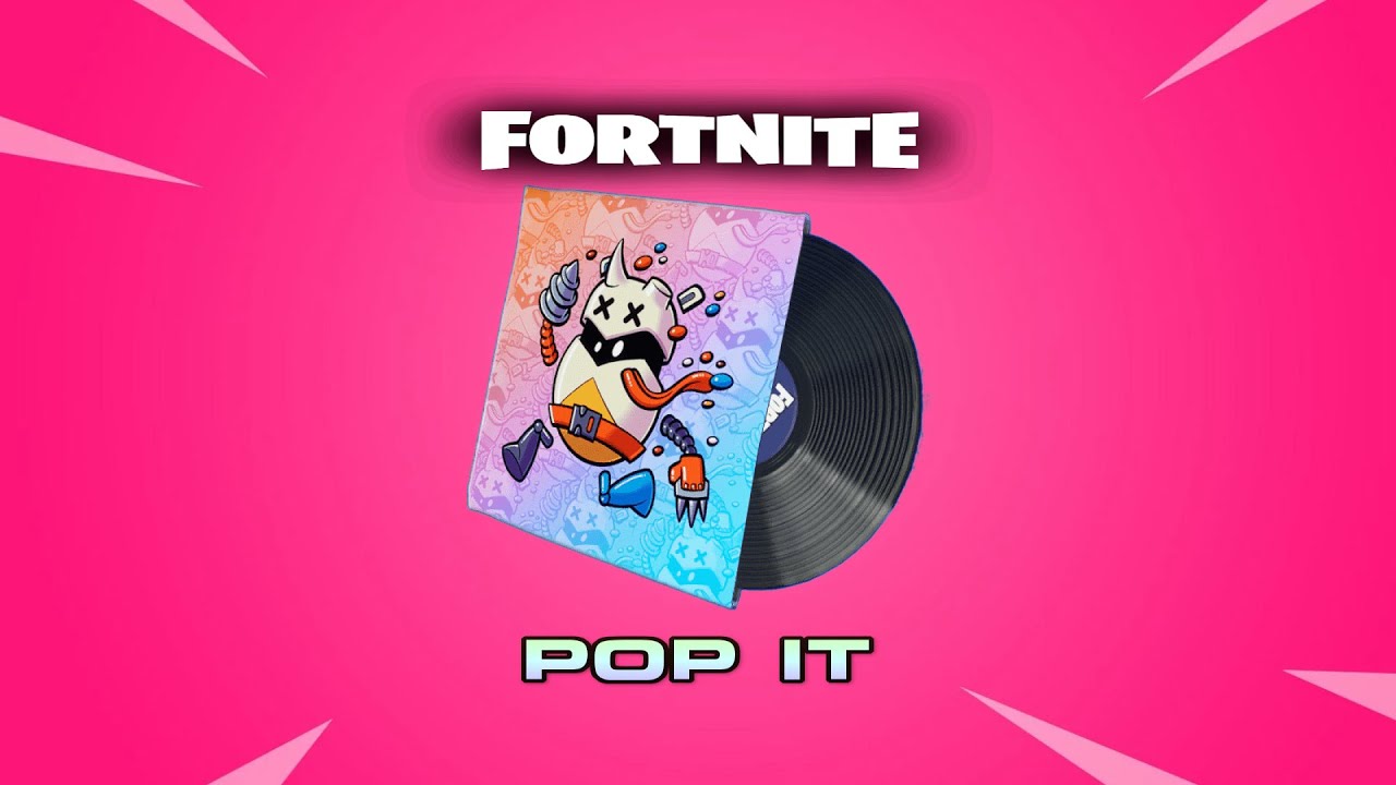 🔊🔊🔊 Fortnite C3S3 Music Pack POP IT Part of the SPARE PARTS Set 🔊🔊🔊 ...