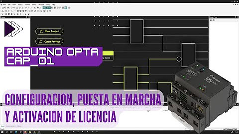 Arduino PLC IDE de OPTA Finder - YouTube