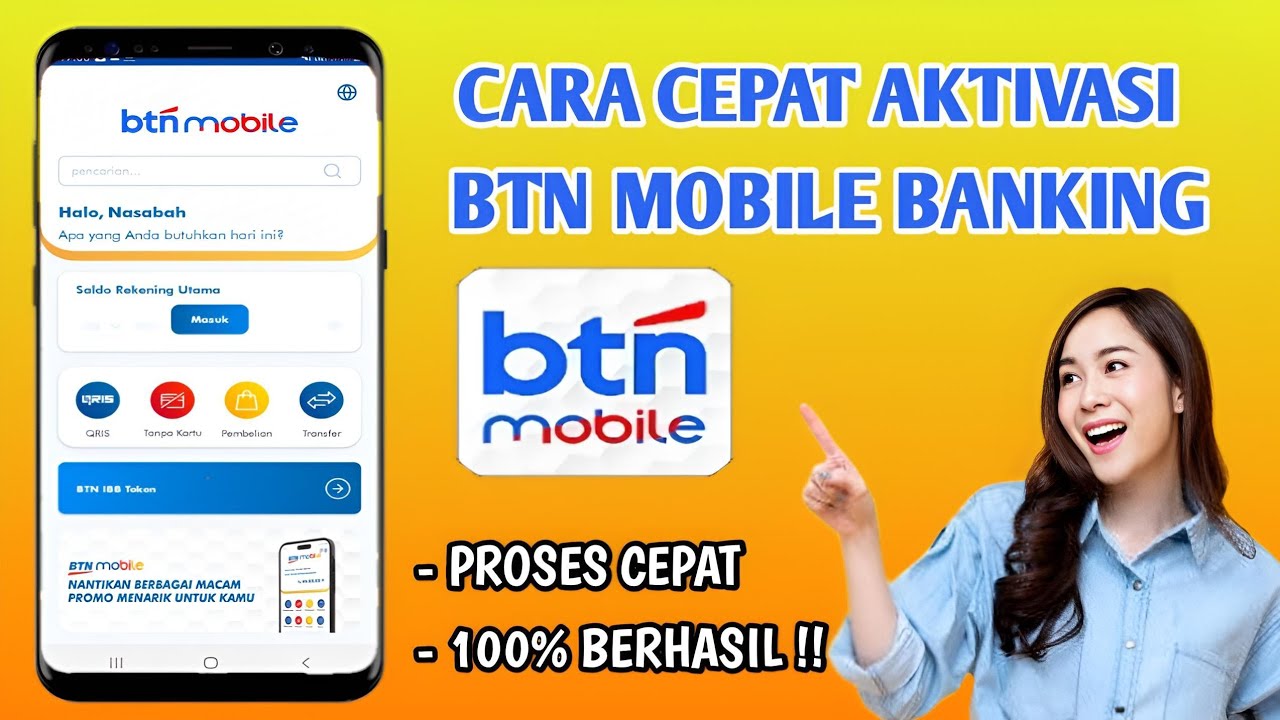 Cara Aktivasi BTN Mobile Banking Versi Terbaru 2024 - YouTube