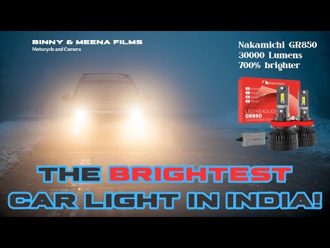 Nakamichi GR850 | Der leistungsstärkste 30.000-Lumen-LED-Scheinwerfer! | Praxistest