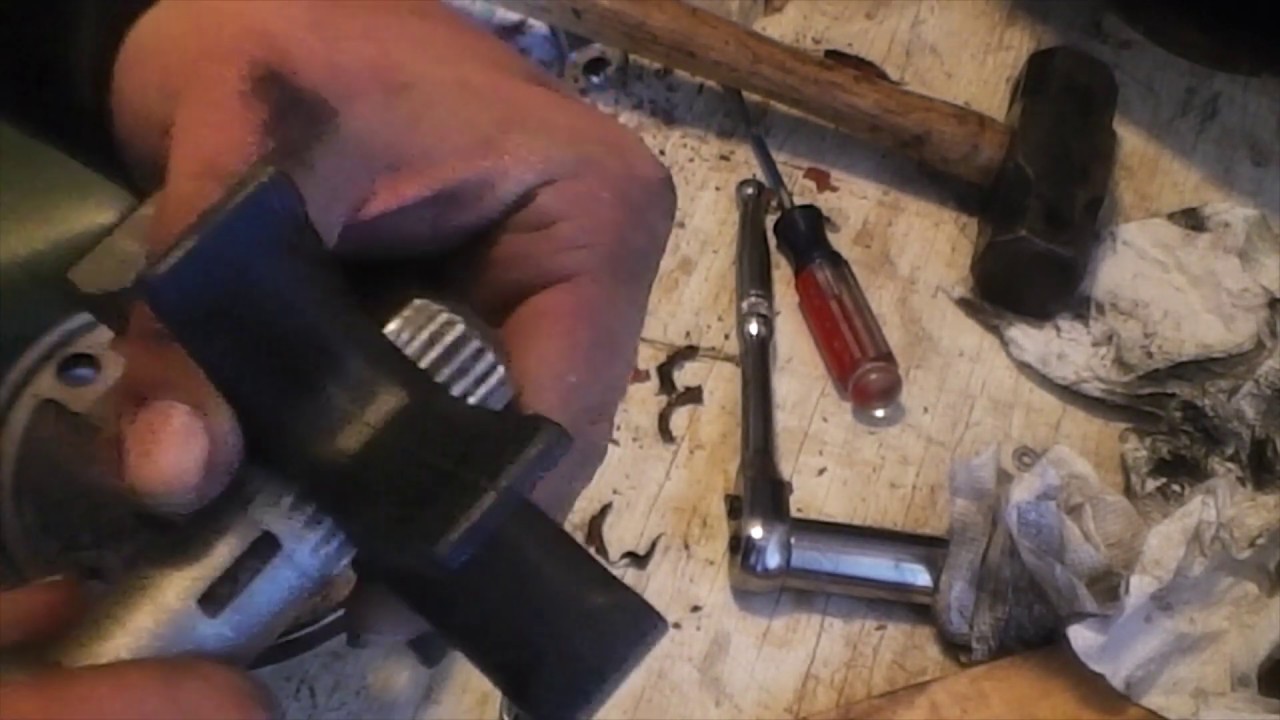 1976 OMC stringer electric shift Impeller replacement - YouTube