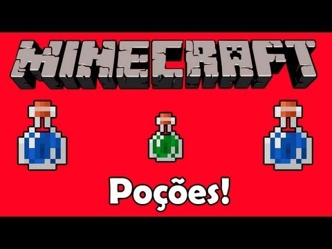 Como Fazer Porção De Pressa,invisível e super pulo No Minecraft, #McMMO ...