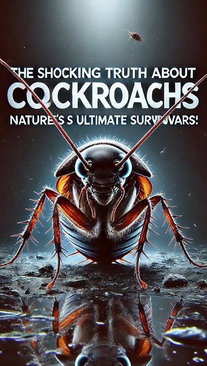 The Shocking Truth About Cockroaches: Nature’s Ultimate Survivors!🪳🪳😱 # ...