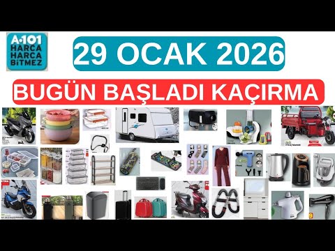 A101 AKTÜEL KATALOĞU/KARAVAN/ELEKTRİKLİ MOPED/SAKLAMA KABI/EGZERSİZ ALETİ/GİYİM #A101 #alışveriş 