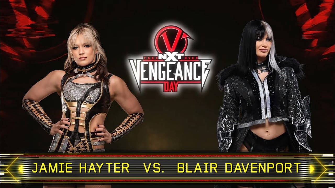 Jamie Hayter v. Blair Davenport - NXT Takeover - YouTube