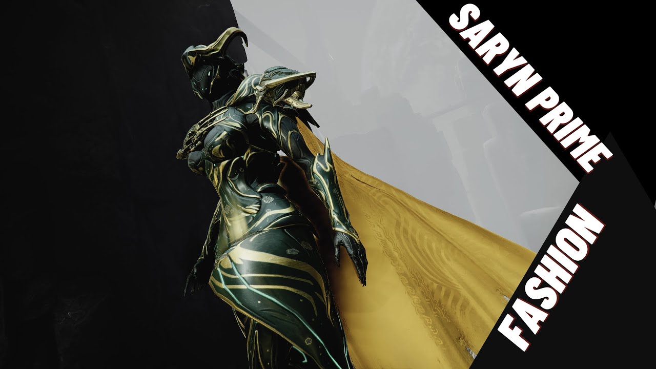 Warframe | Saryn Prime : Lady of Mischief | Fashion Frame - YouTube